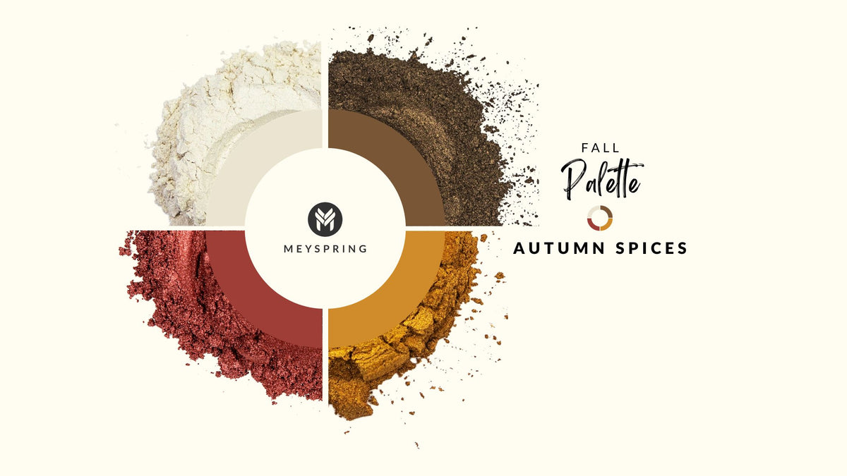 Fall colors that go together - Autumn Spices Palette by MEYSPRING