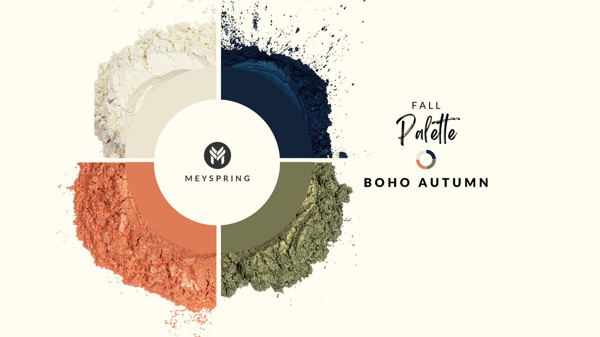 Fall colors that go together - Boho Autumn Palette by MEYSPRING