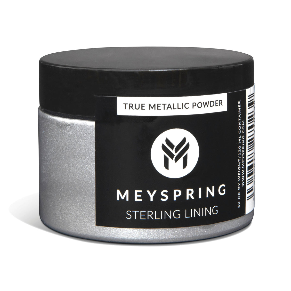 Sterling Lining | Silver Metallic Pigment Powder | MEYSPRING